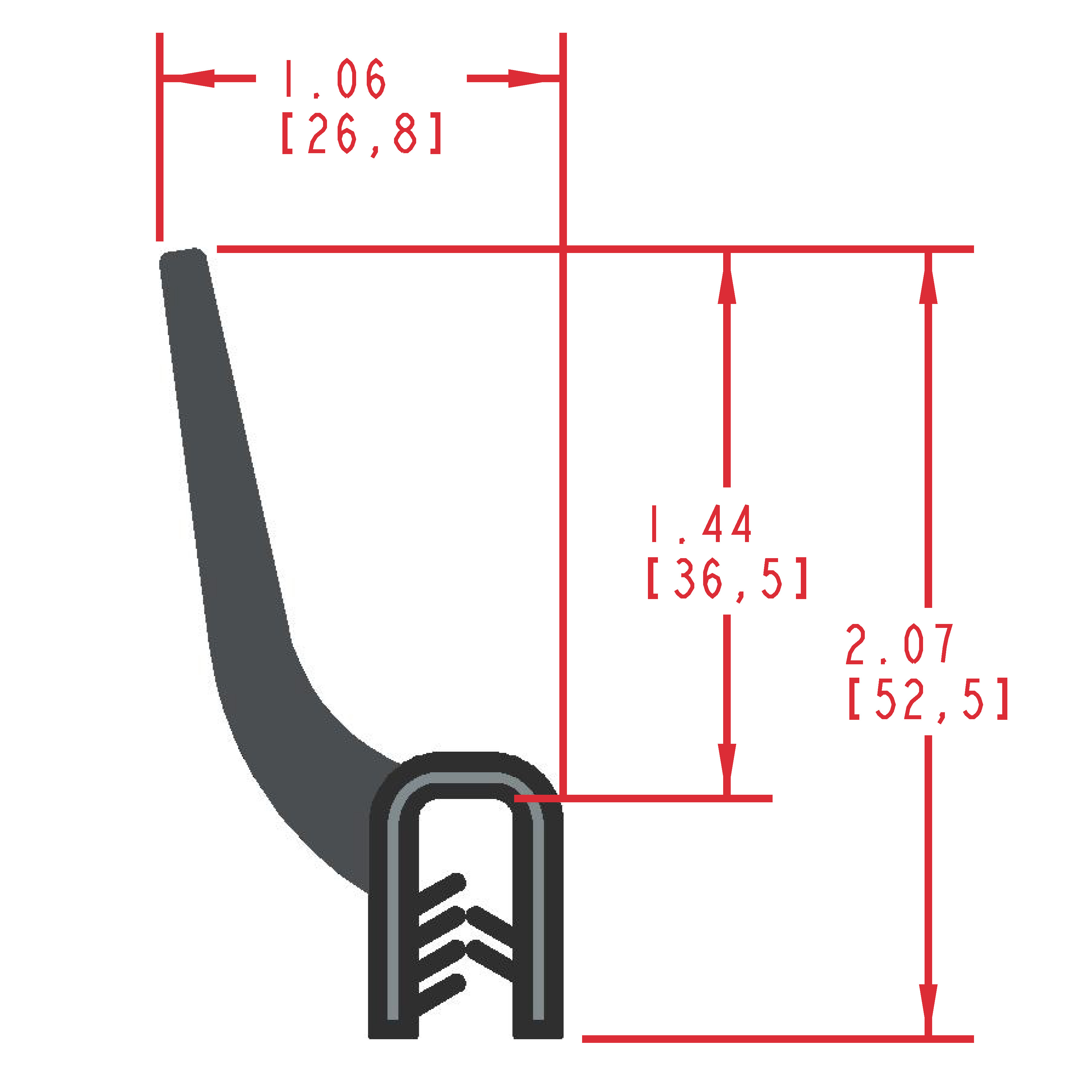 Wiper Flap Seal Profiles | Ebco, Inc | 847-531-9500