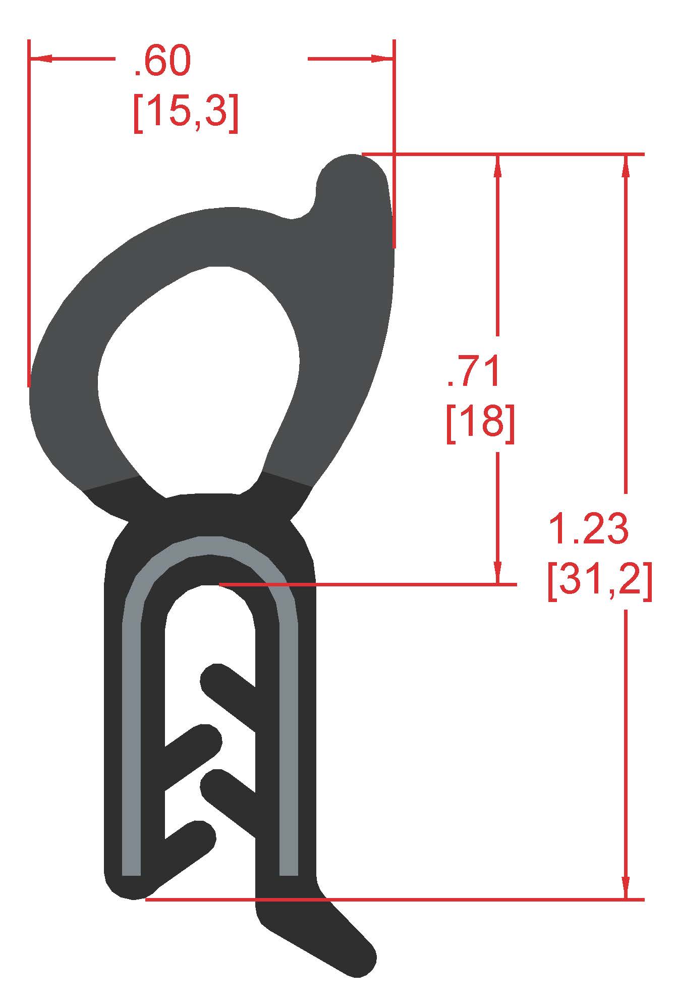 Top Bulb Rubber Seals | Ebco, Inc | 847-531-9500